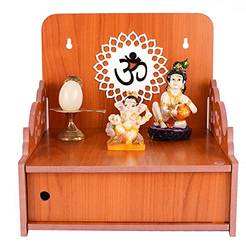 HIOLTY Wooden Acrylic Om Temple | Attractive Design Beautiful Mandir ...