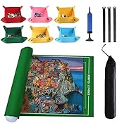 Amazon.com: Jigsaw Puzzle Mat Roll Up - 3000 2000 1500 1000 Pieces ...