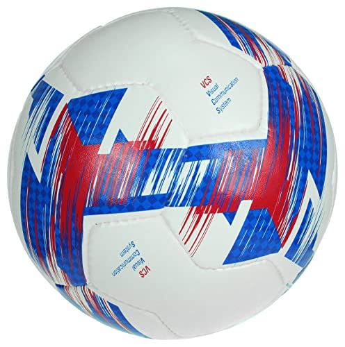 Umbro Youth (8-12) Size 4 Neo Futsal Pro Soccer Ball, White/Regal Blue ...