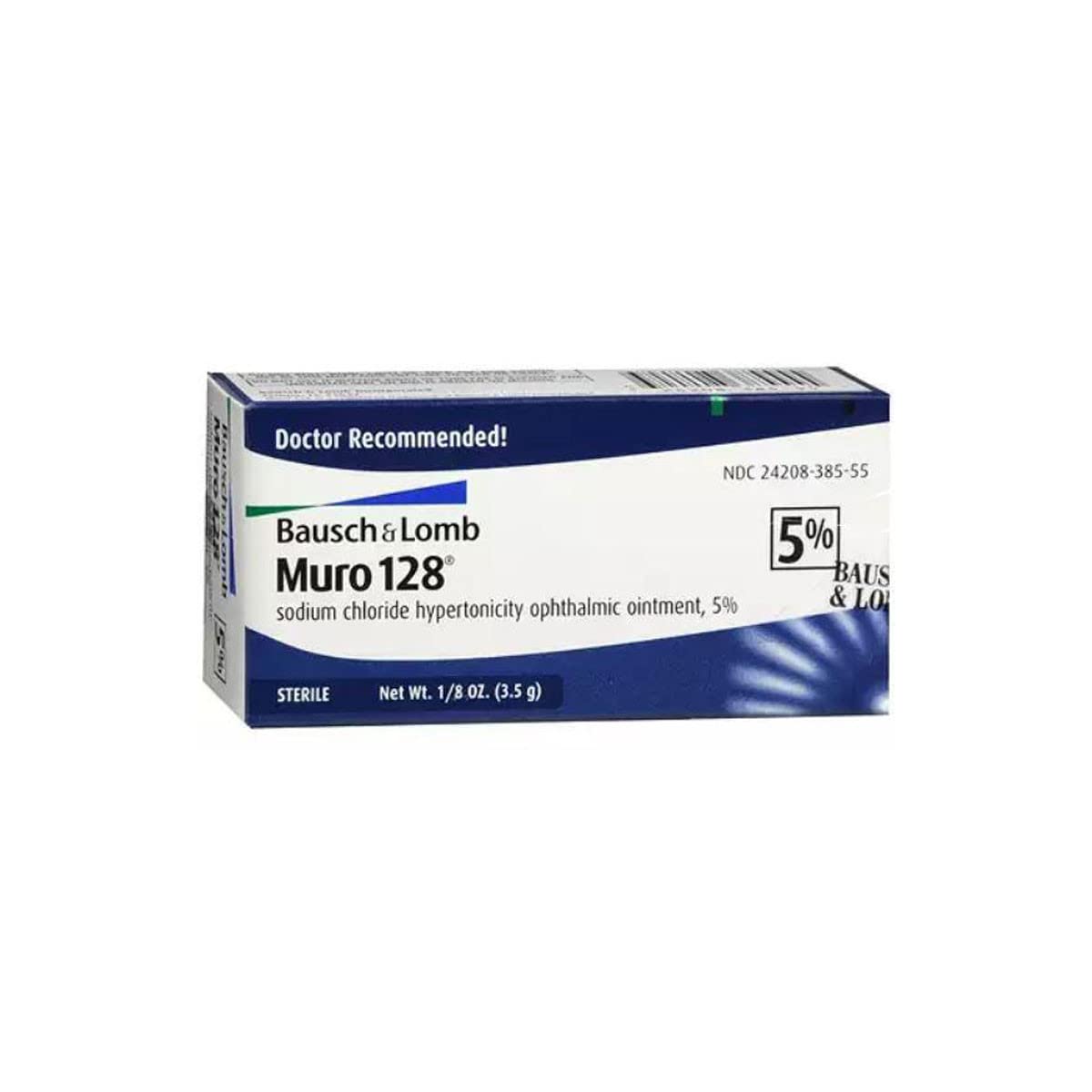 Amazon.com: Bausch & Lomb Muro 128 Opthalmic Ointment - 0.12 oz ...