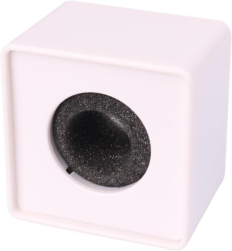 1pc Square Cube Pattern ABS Mic Microphone Interview Logo Flag Station ...