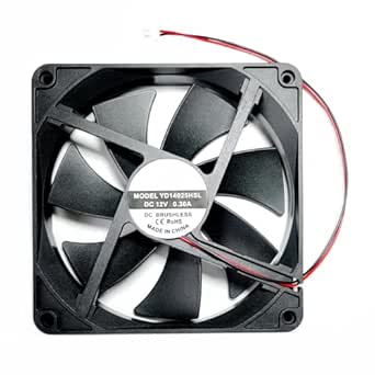 Amazon.com: DAKKZA 140mm Case PC Cooling Fan for 140mm x 140mm x 25mm ...