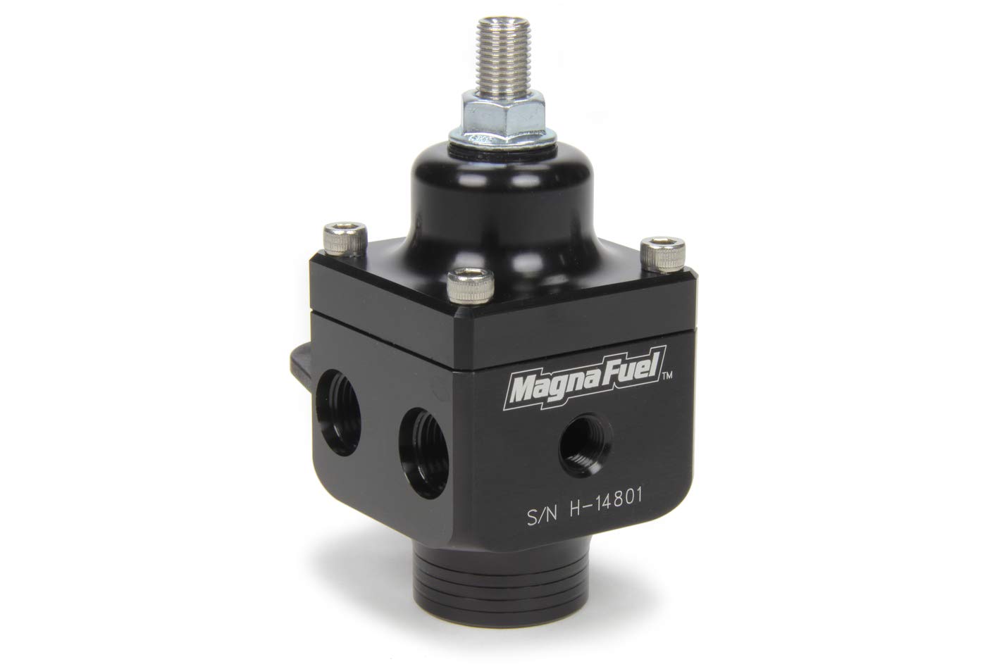 Amazon.com: MagnaFuel MP-9433-BLK 4-Port Fuel RegulatorBlack : Automotive