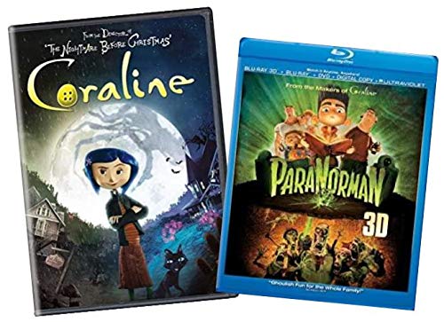 Amazon.com: Coraline + ParaNorman DVD - Caroline (DVD), ParaNorman (DVD ...