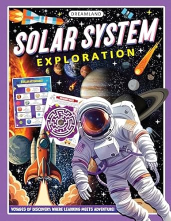 Solar System Exploration Activity Book for Kids | Amazon.com.br