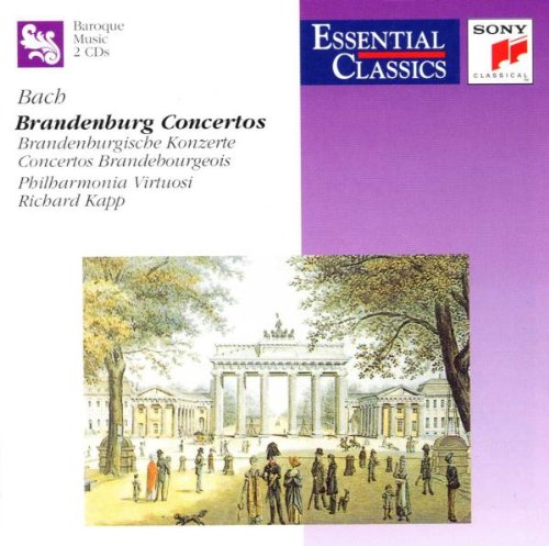 Concertos Brandebourgeois: Bach, Johann Sebastian, Richard Kapp: Amazon ...