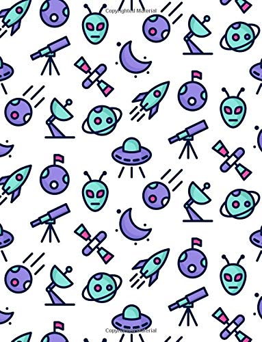 Buy Galaxy Notebook: Cute Space Journal Book Ruled Lined Page Paper Kid ...