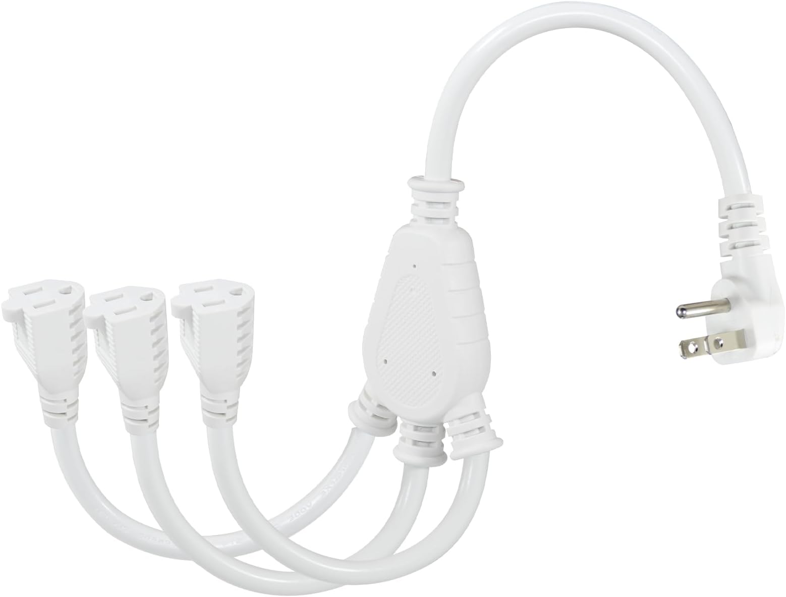 Amazon.com: 3 Prong Extension Cord Splitter, Indoor Outdoor 1.5 FT ...