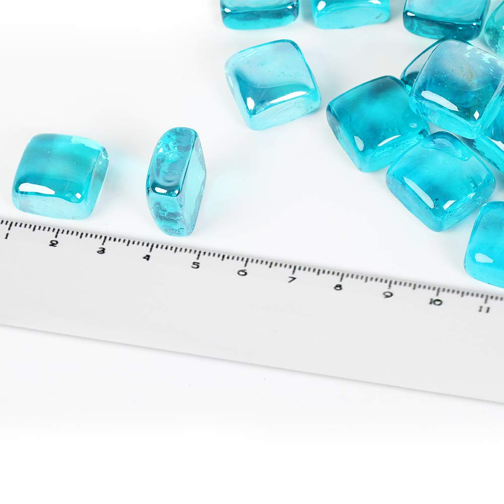 Snapklik.com : Stanbroil 10-Pound Fire Glass Cubes - 1 Inch Fire Glass ...