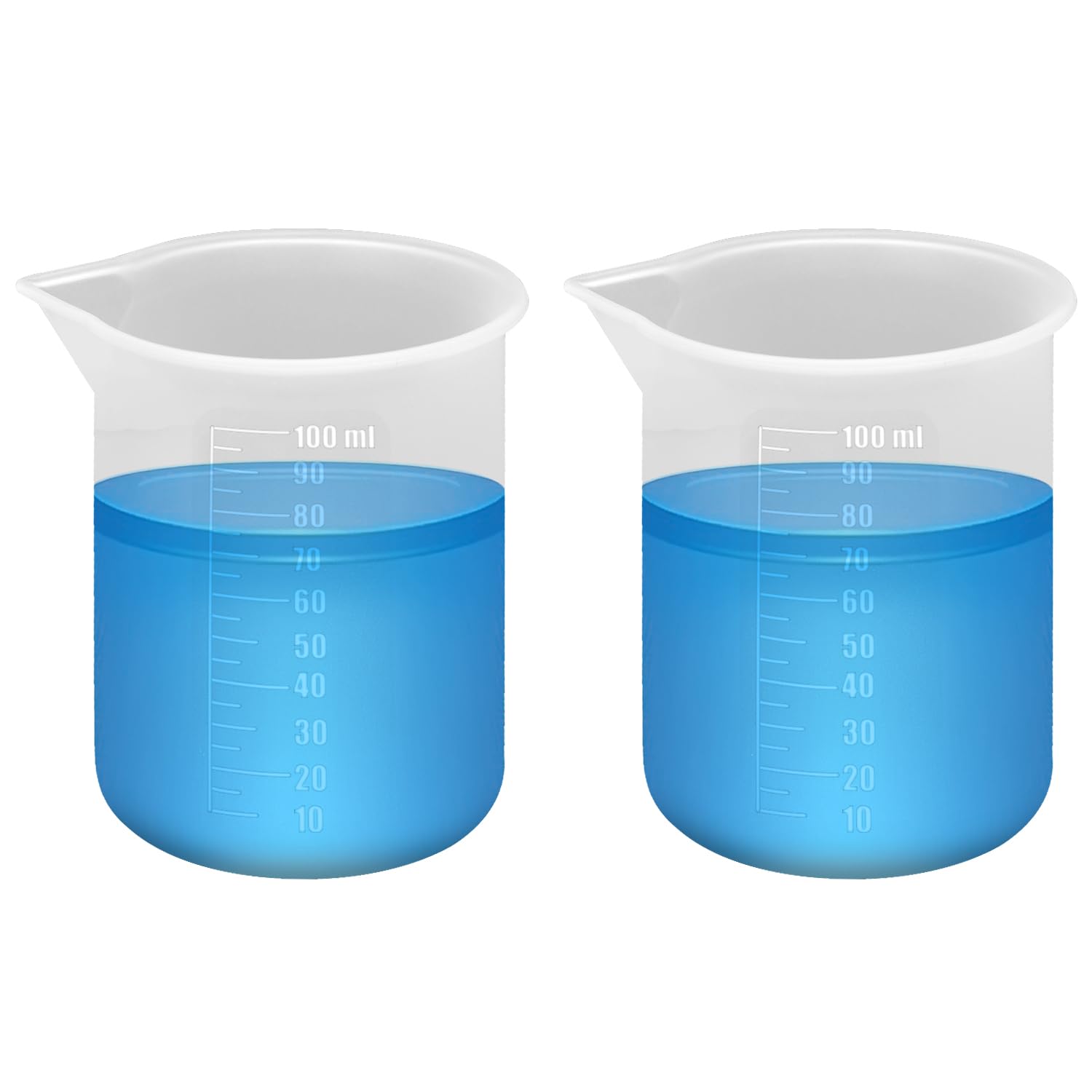 Amazon.com: 2pcs Laundry Measuring Cup, 100ml Silicone Liquid Measuring ...