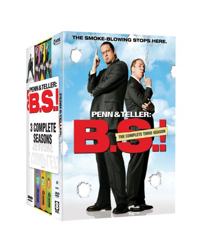 Amazon.com: Penn & Teller - Bullsh*t - Three Season Pack [DVD] : Tom ...