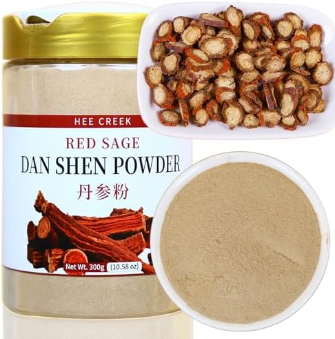 Amazon.com: Hee Creek 100% Pure Dan Shen Powder 300g/10.58oz Salvia ...