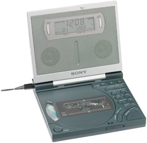 Sony icf-cd2000 CD Radio Reloj con Radio FM/Am y visualización ...