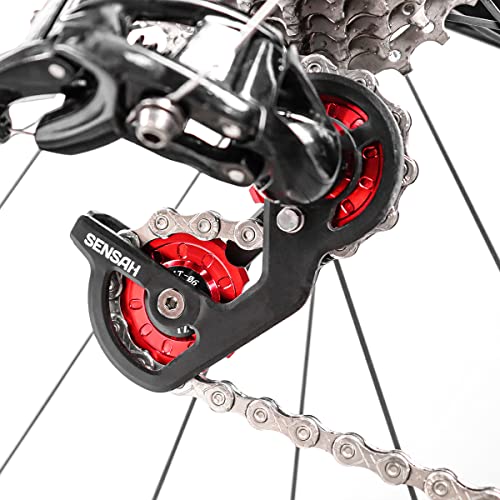Snapklik.com : Bike Rear Derailleur Pulley, 11T+11T MTB Bicycle Ceramic ...