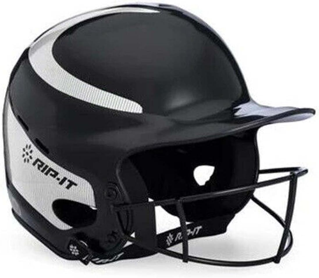 RIP-IT Vision Classic Softball Batting Helmet Away Pinstripe ...