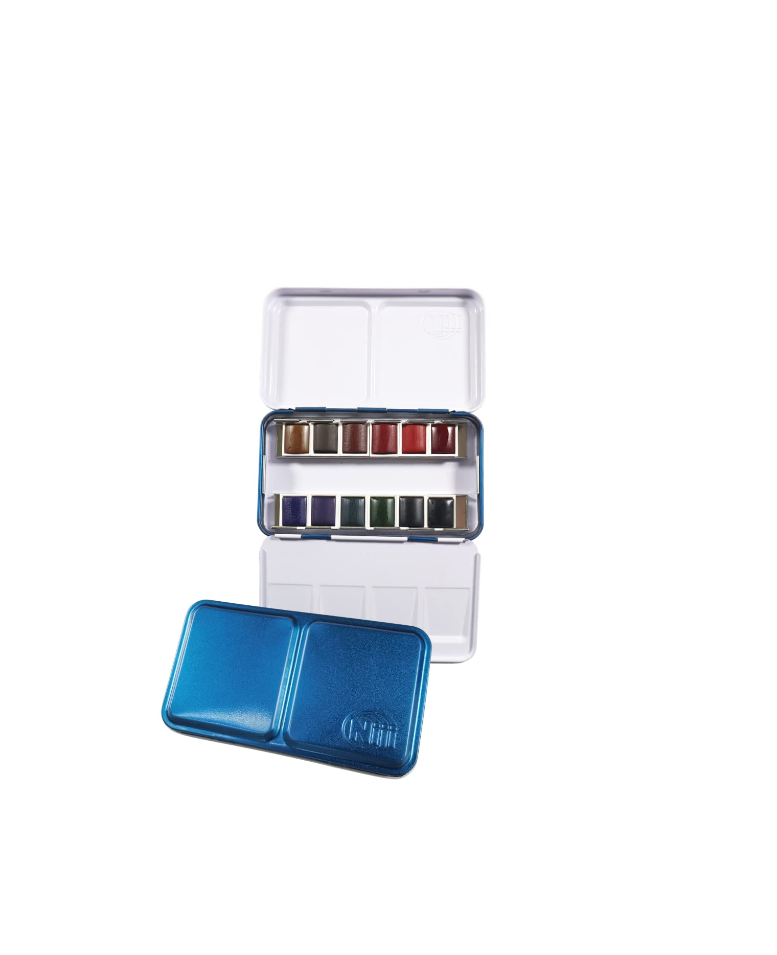 Amazon.com: Yasutomo Niji Artist Watercolors Essential, Set of 12 ...