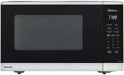 Amazon.com: Panasonic NN-SN96JS 2.2 Cu. Ft. 1250W Cyclonic Wave Inverter Microwave with Turbo ...