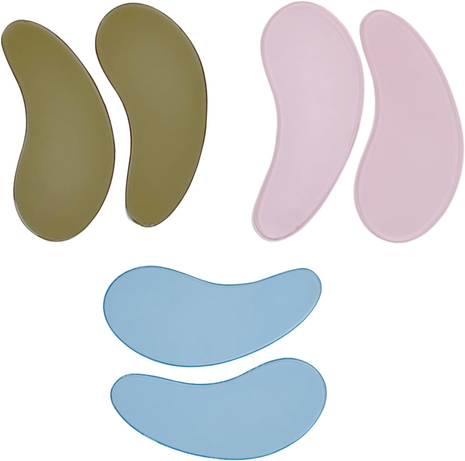 Amazon.com: Silicone Eye Patch Reusable Under Eye Patches Sticky Lash ...