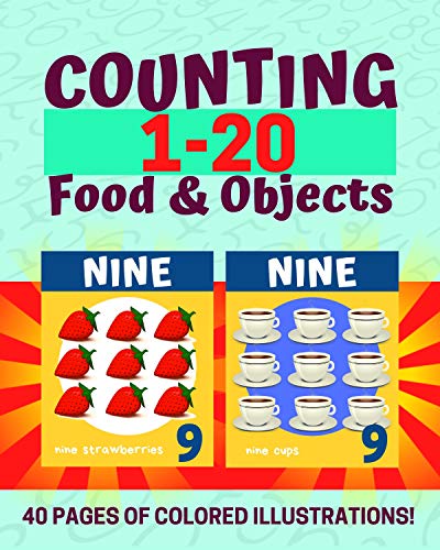 Counting Books For Kids: Counting 1 To 20 Delicious Desserts With ...