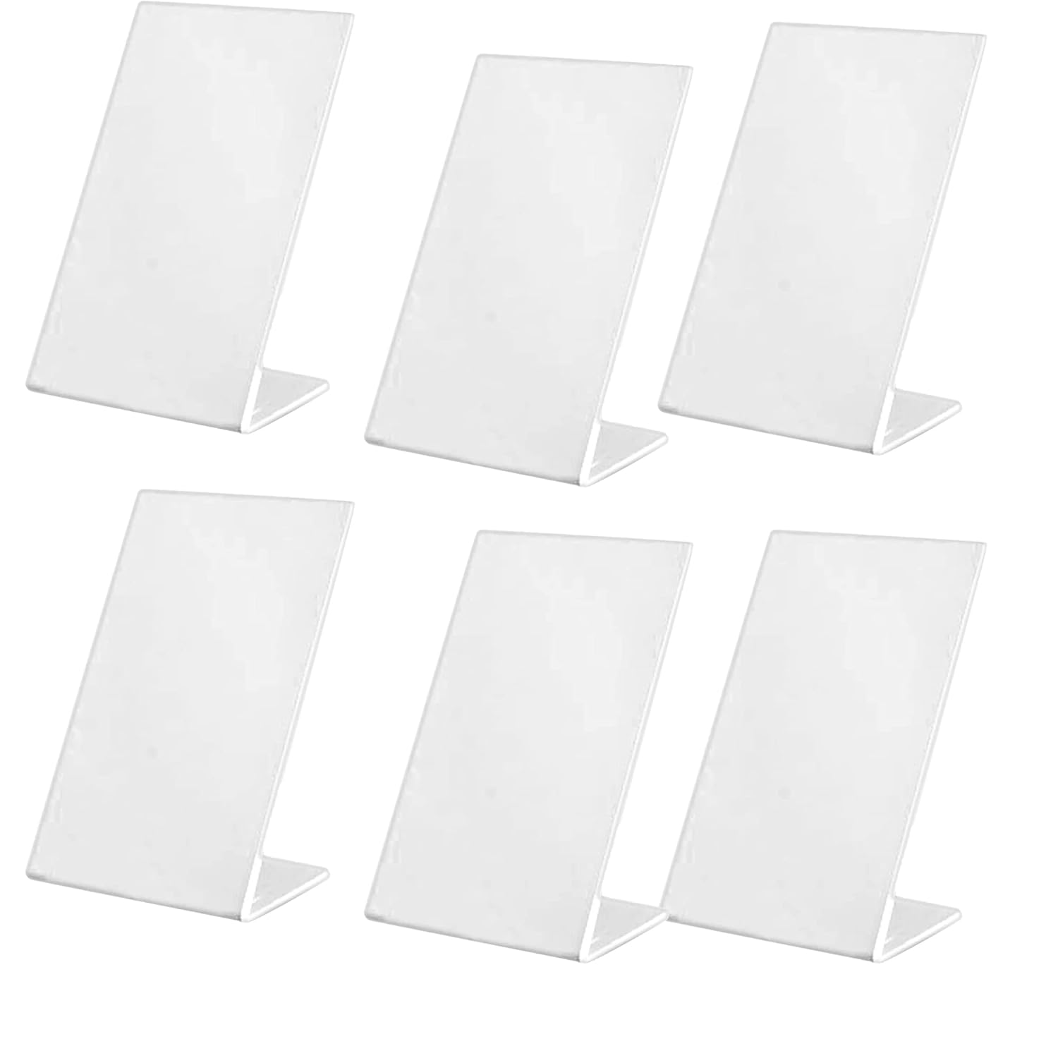 Shuban Acrylic QR Bar Code Display Stand, Paper Stand, Perfect for ...