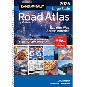 Rand McNally 2026 Road Atlas: United States, Canada, Mexico (Rand ...
