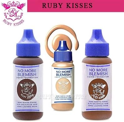 Amazon.com: Ruby Kisses No More Blemish Liquid Foundation