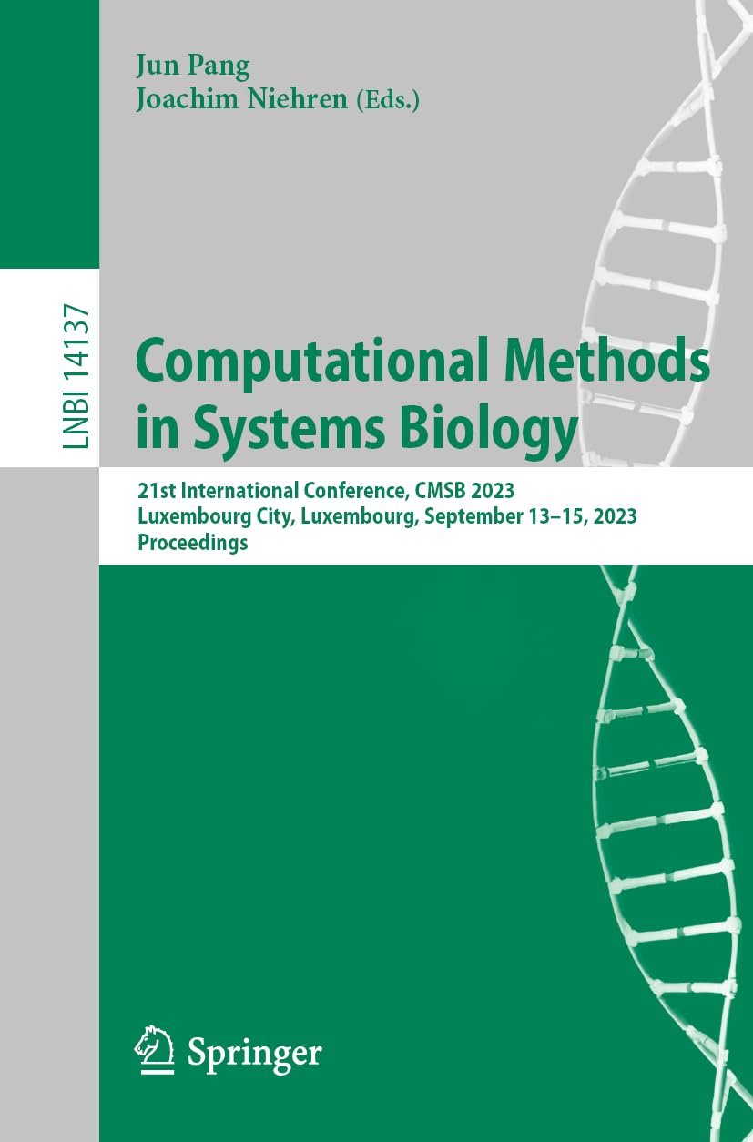 Amazon.com: Computational Methods in Systems Biology: 21st International Conference, CMSB 2023 ...