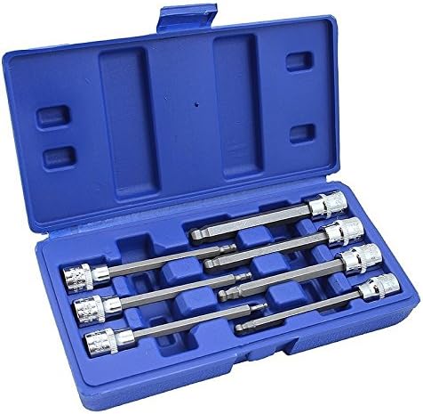 3/8" Ball End Long 4.3" SAE Hex Allen Bits Sockets wrench Set Tools ...