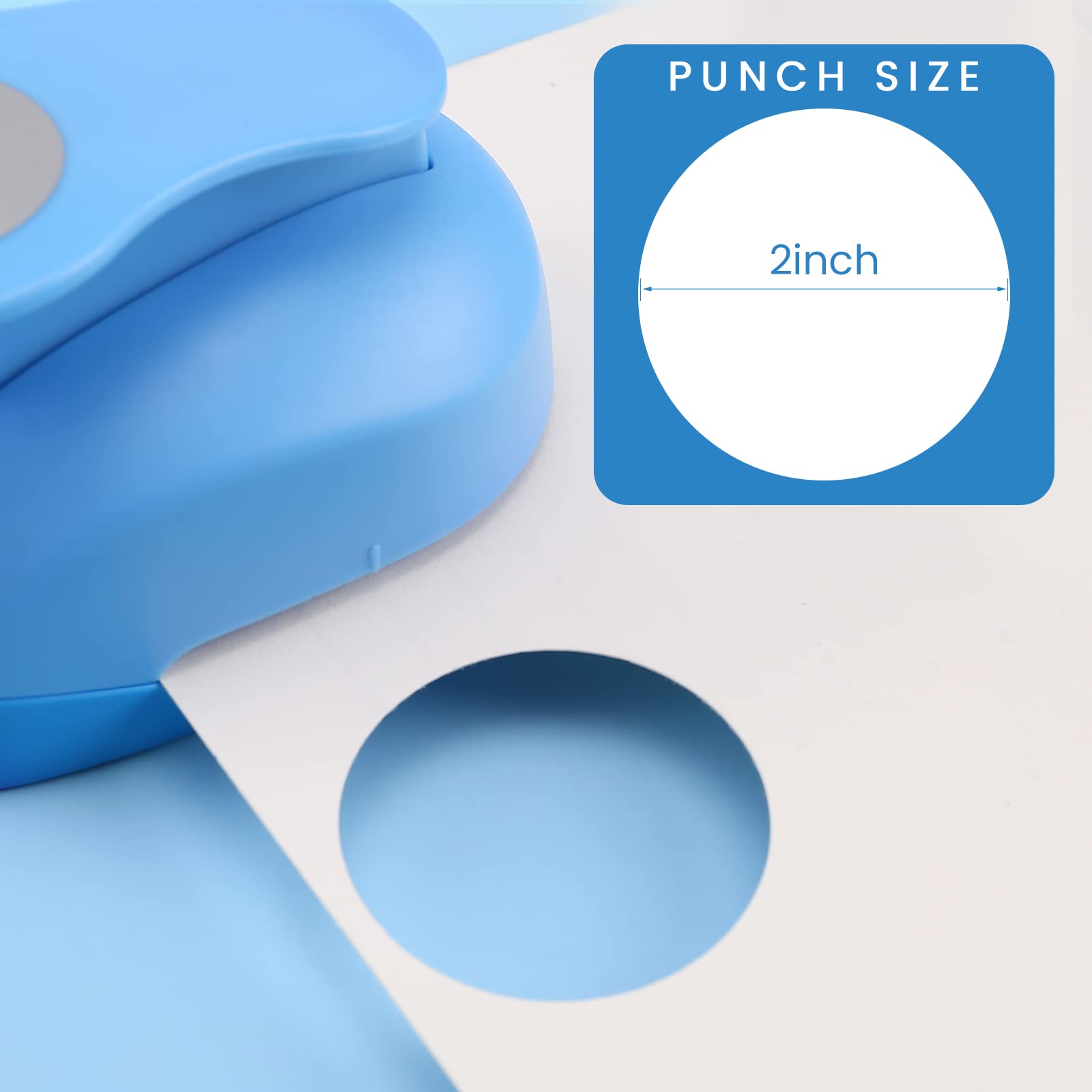 Snapklik.com : MyArTool Circle Paper Punch, 2 Inch Circle Punches For ...