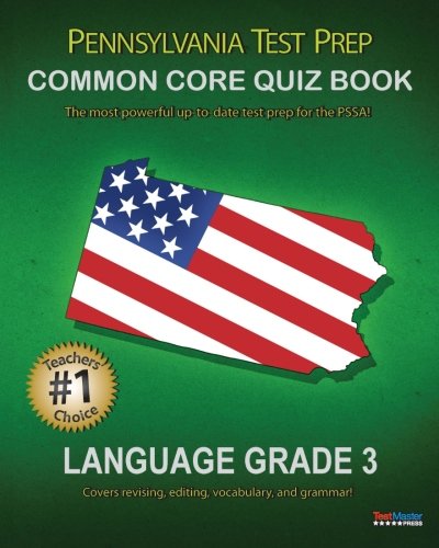 Amazon.com: Pennsylvania Test Prep Common Core Quiz Book Language Grade ...