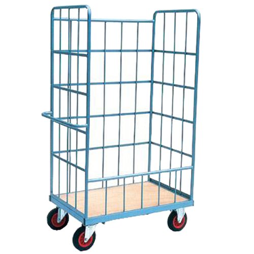Action Handling T2081 Shelf Trolley with Extra Sides, 1150 mm Length x ...