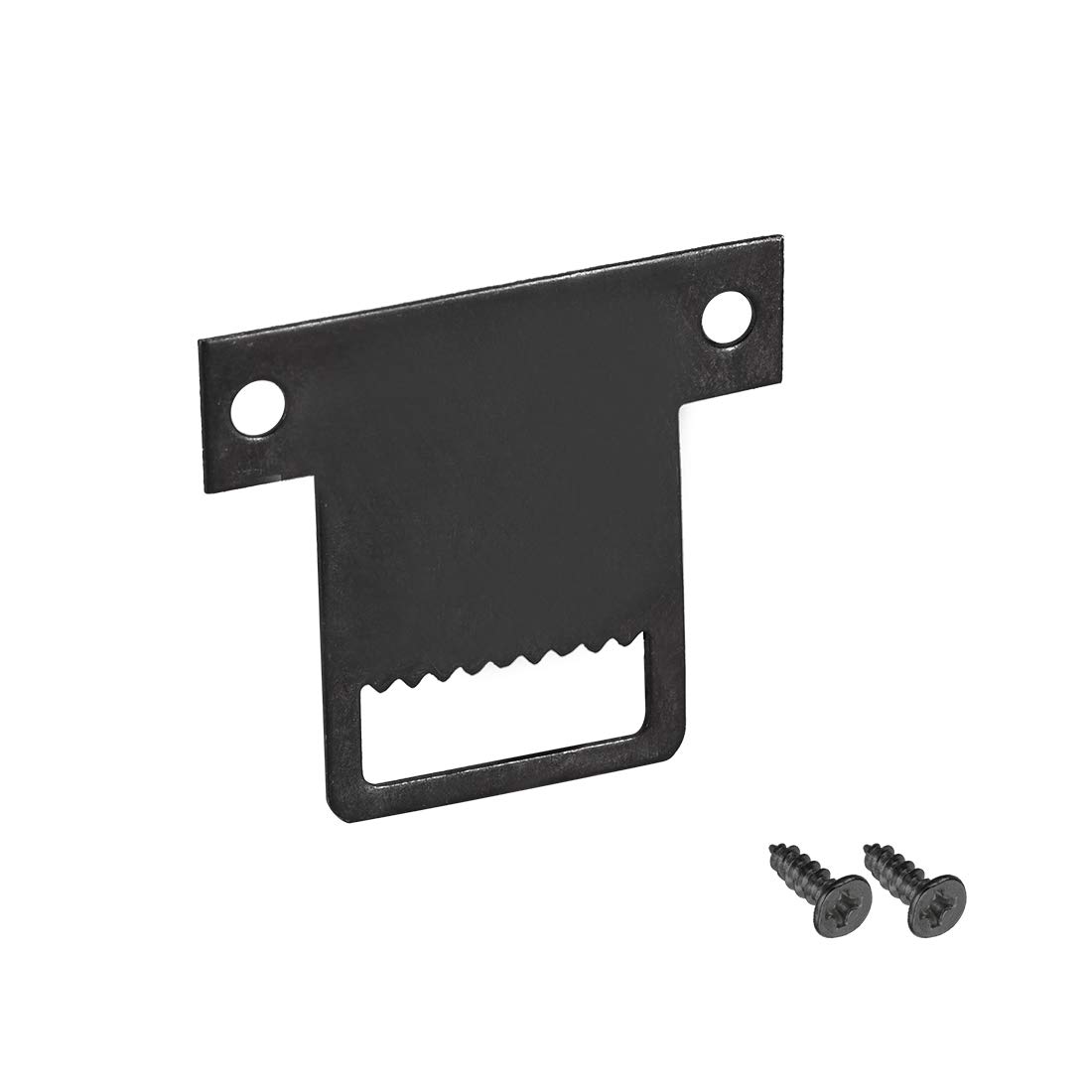 sourcing map Picture Hangers, 32mm x 28mm Double Hole with Screws for ...