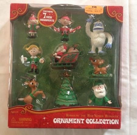 Amazon.com: Rudolph the Red-Nosed Reindeer 2011 Figural Ornament ...