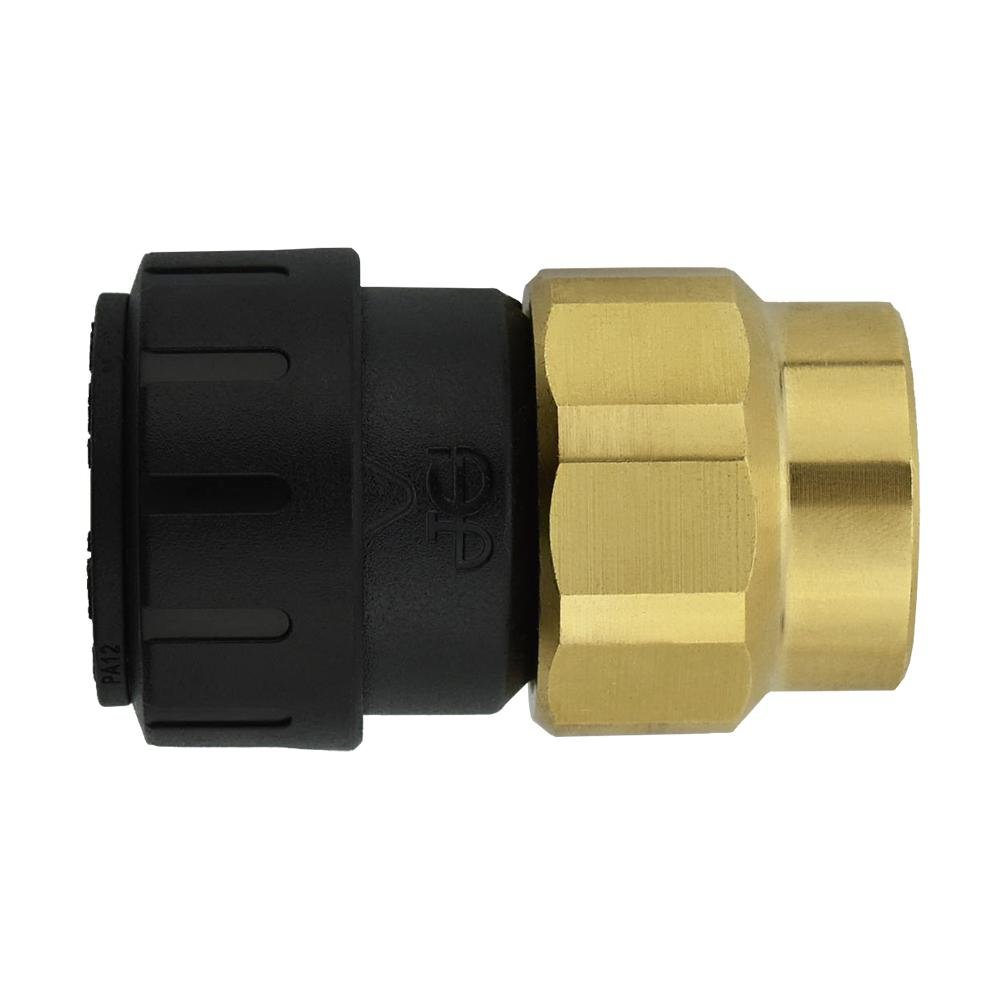Buy JG ProLock PSEI602034E Prolock Brass Female Connector Push-to ...