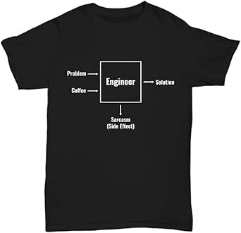 Amazon.com: jeff_renshaw Funny Engineer Gift T Shirt | Engineering ...