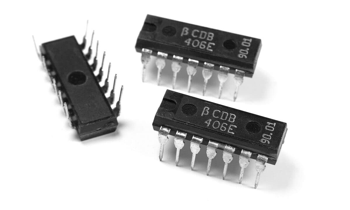CDB406E (SN7406N) HEX INVERTER/HIGH-VOLTAGE OUTPUTS 7406 IC (3 pieces ...