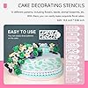 Cake Decorating Box Set, 370PCS Cake Decorating Stencils Kit 3 Layer ...