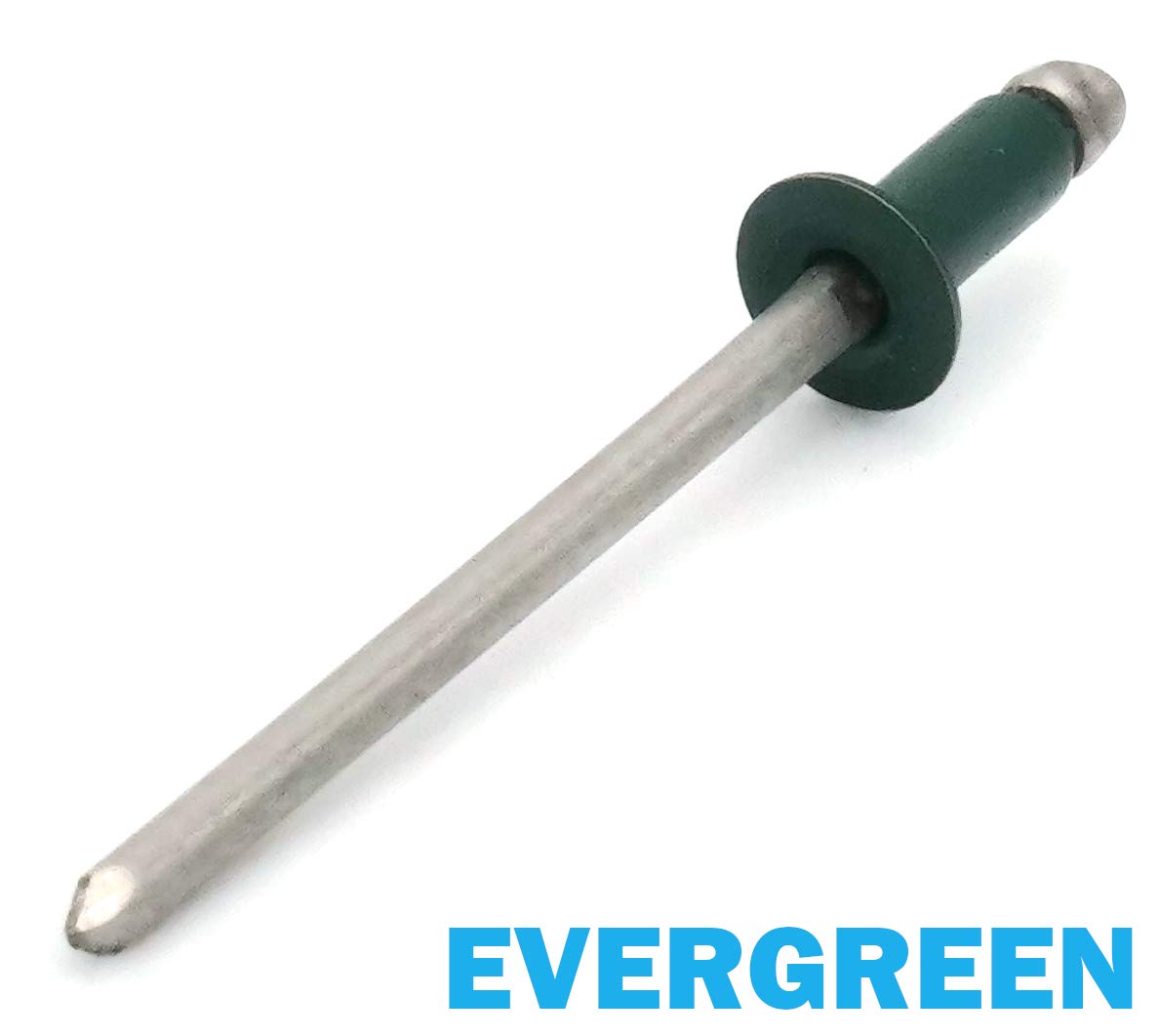 Open End Dome Head Rivets Colored Pop Rivets 1/8" Diameter - Crimson ...
