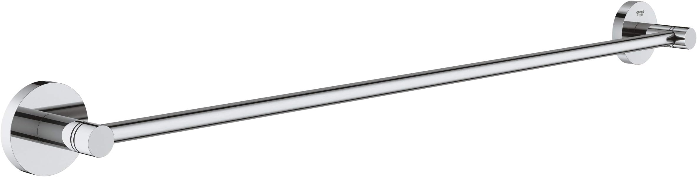 GROHE Essentials - Badetuchhalter (Material: Metall, 600mm, zum bohren ...