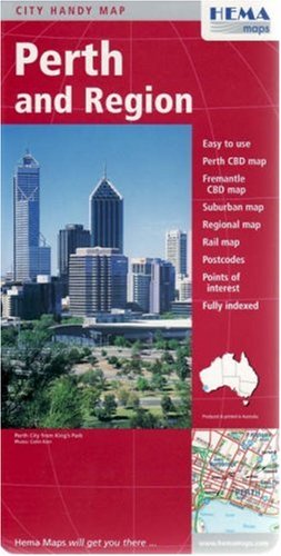 Snapklik.com : Perth And Region Handy City Map By Hema