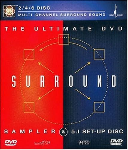 Amazon.com: The Ultimate DVD Surround Sound Sampler & 5.1 Set-Up Disc ...