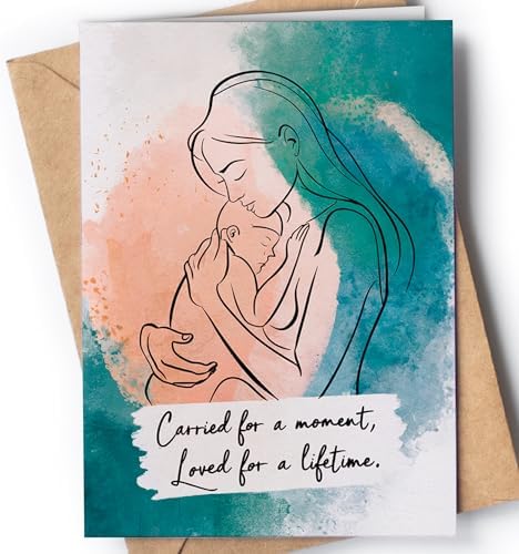 Amazon.com : Miscarriage Symphathy Card - Condolence Card with Envelope ...