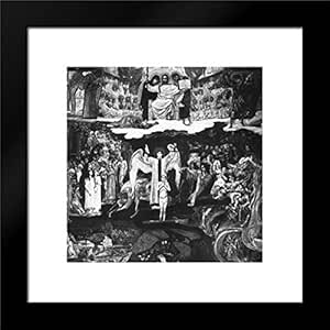 Amazon.com: Last Judgment 15x15 Framed Art Print by Viktor Vasnetsov: Posters & Prints