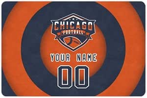 Amazon.com: Chicago Custom Personalized Sports Doormat,Chicago Rug ...
