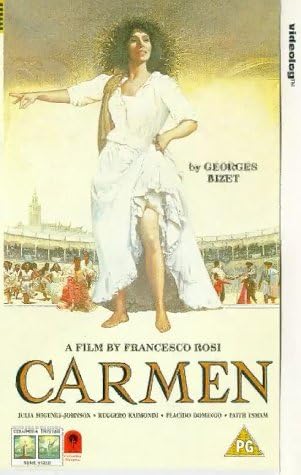 Carmen [VHS] [UK Import] : Migenes, Julia, Domingo, Placido, Esham ...