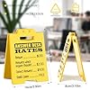Amazon.com: Funny Answer Desk Rates Sign – Humorous Office Desk Decor ...