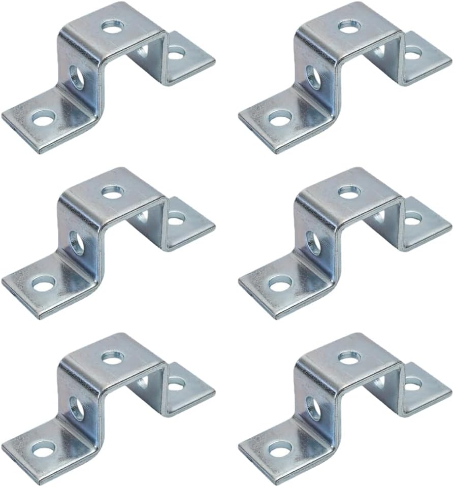 Amazon.com: 6pcs U Shaped Strut Connector Bracket, Height 1-3/4", Width ...