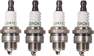 Amazon.com: 4PK TORCH L8RTC Spark Plug Replace for NGK BPMR8Y BPM8Y, for Champion RCJ6Y Spark ...