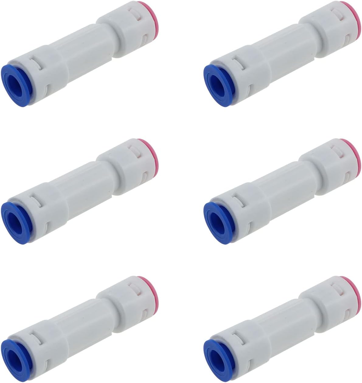 MEETOOT 6PCS 1/4'' Quick Connect Check Valve Push to Connect One Way ...