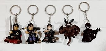 Amazon.co.jp: Berserk Chapter 2 Figure Key Chain Set of 5 Guts : Toys ...